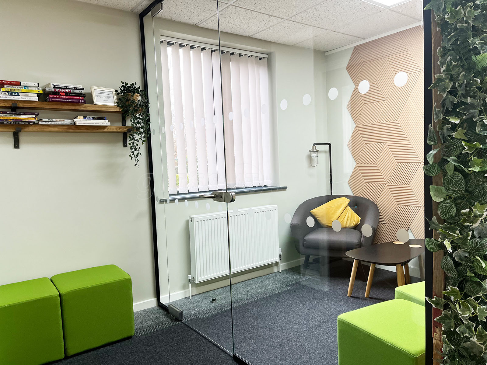 Glass Partitions at Accsys Accountants (Maidstone, Kent): Frameless ...