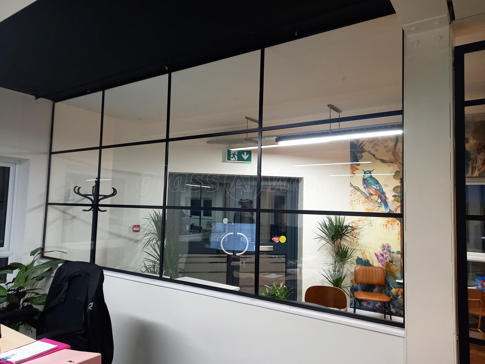 Glass Partitions at First Fence Limited (Swadlincote, Derbyshire): Half ...