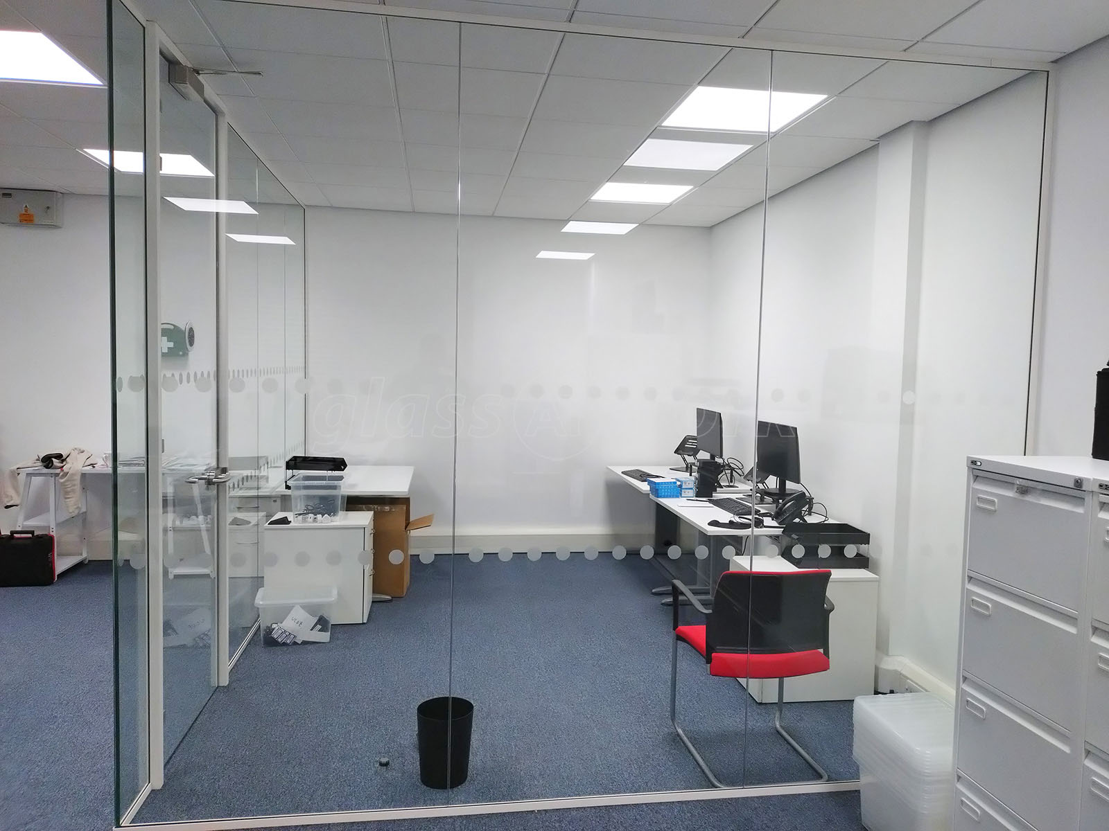 Glass Partitions at IntraHealth (Ellesmere Port, Cheshire): Glass ...