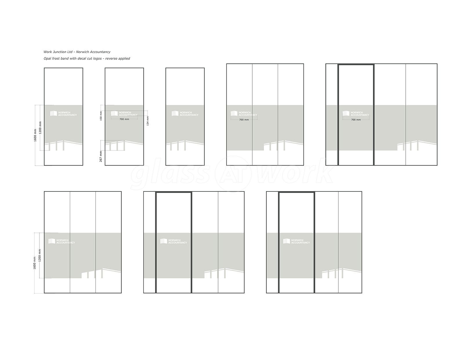 Glass Partitions at Norwich Accountancy (Norwich, Norfolk): Acoustic ...