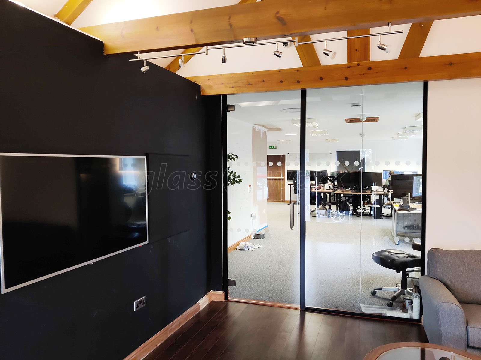 Glass Partitions at Senses Web Solutions (Stourbridge, West Midlands ...