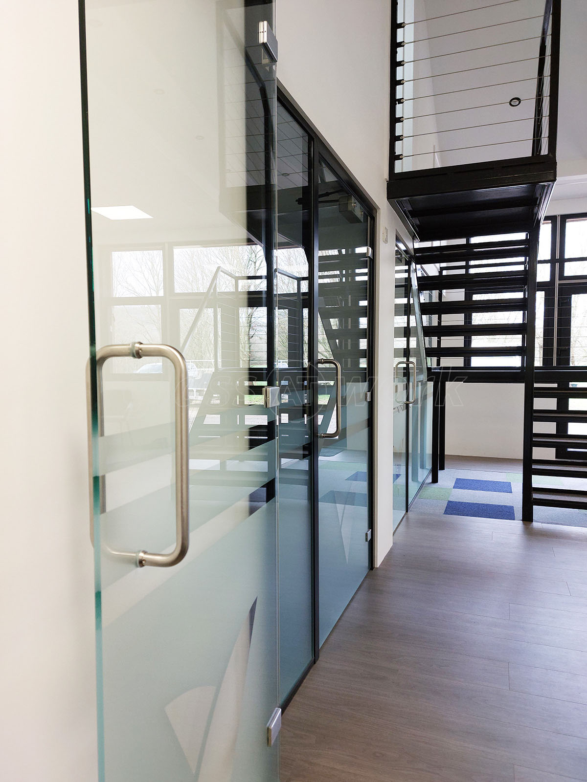 Glass Partitions at Valley Projects (Fernhurst, Surrey): Glass Office ...