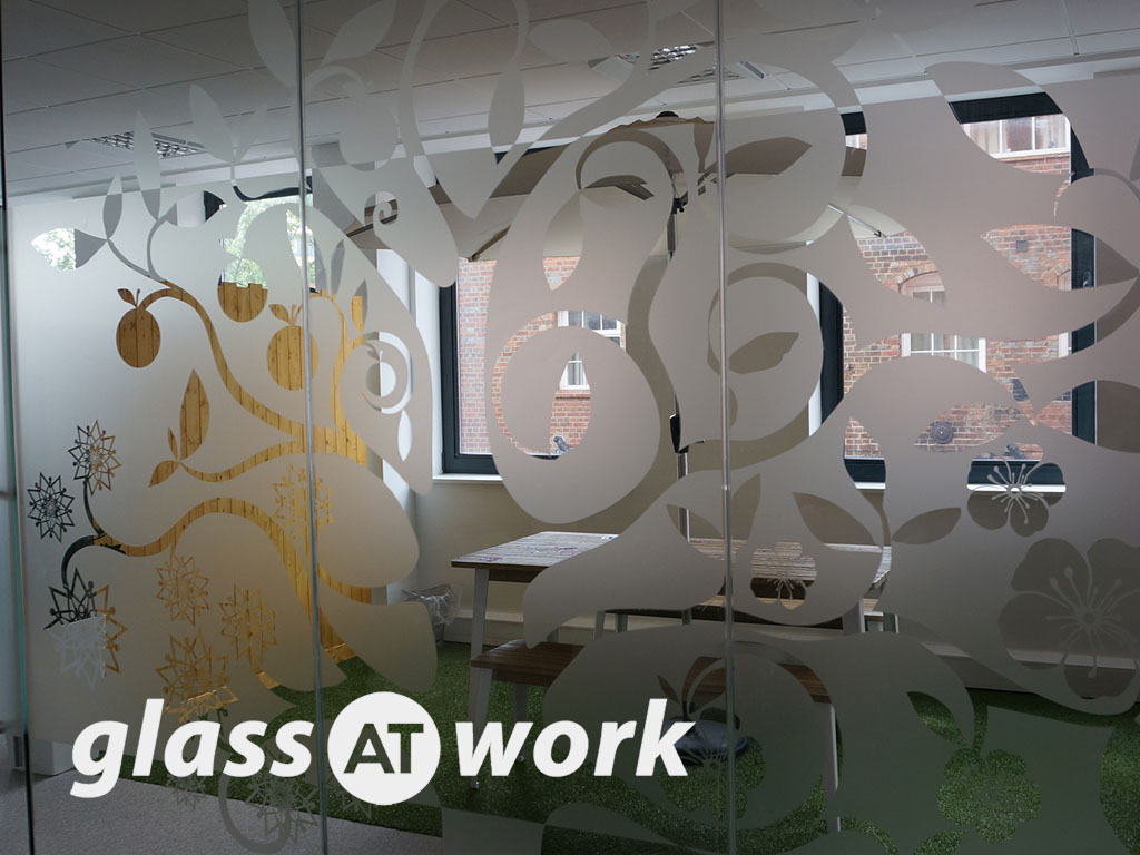 Glass Partitioning at Gloo Communications (Reading): Glass Corner Office