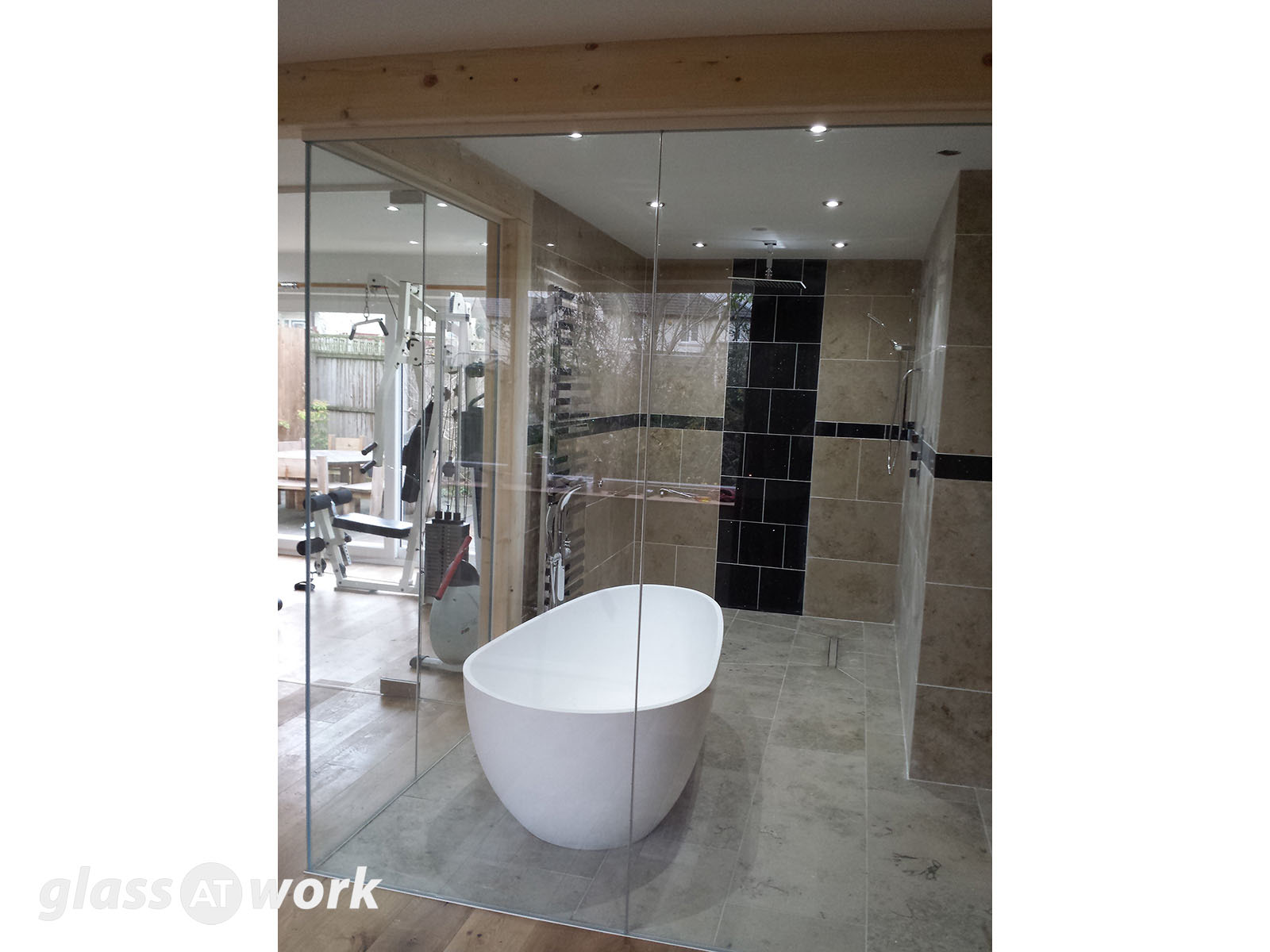 Glass Partitioning at Lakeland Timber Frame (Carnforth): Single Glazed ...