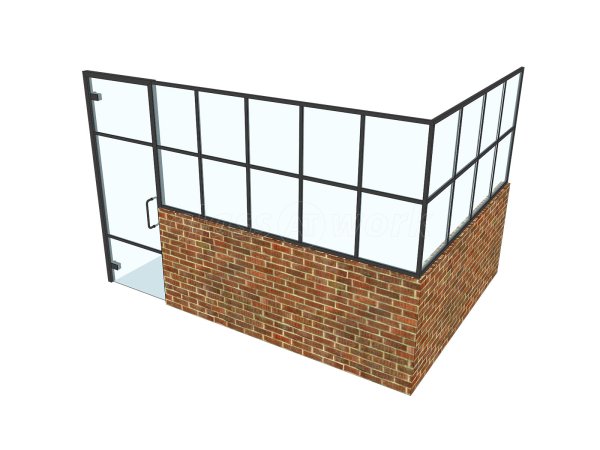 Glass Partitions at 9stories Interior Design (Sevenoaks, Kent): T-Bar ...