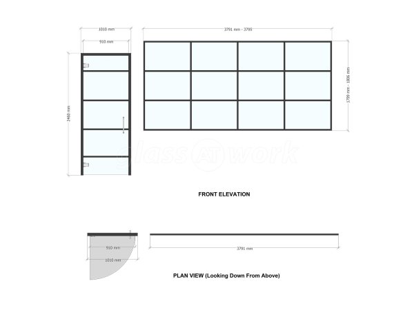 Glass Partitions at First Fence Limited (Swadlincote, Derbyshire): Half ...