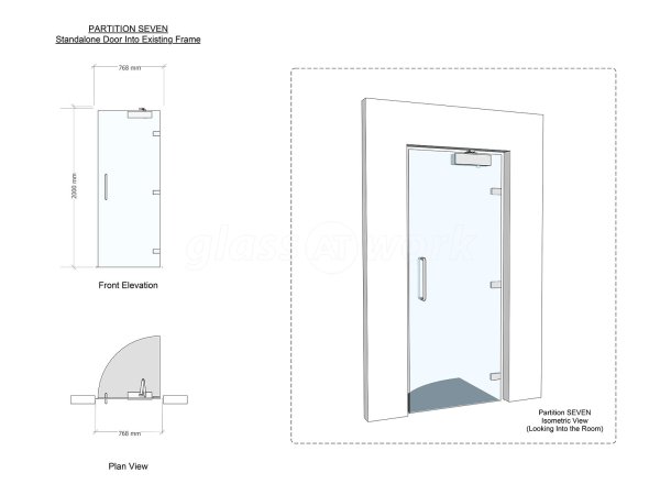 Glass Partitions at Valley Projects (Fernhurst, Surrey): Glass Office ...