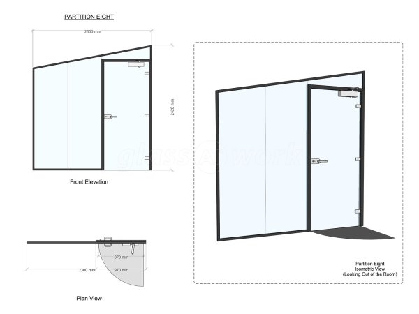 Glass Partitions at Valley Projects (Fernhurst, Surrey): Glass Office ...